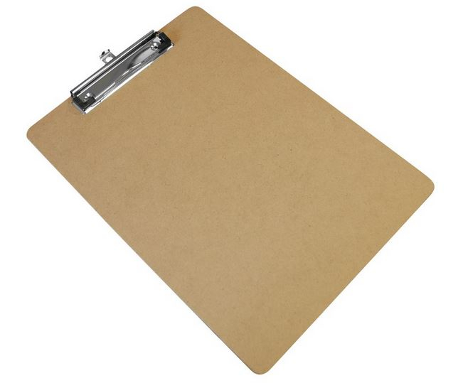 Porte-bloc à pince en bois - Format A4 WONDAY | Citasac